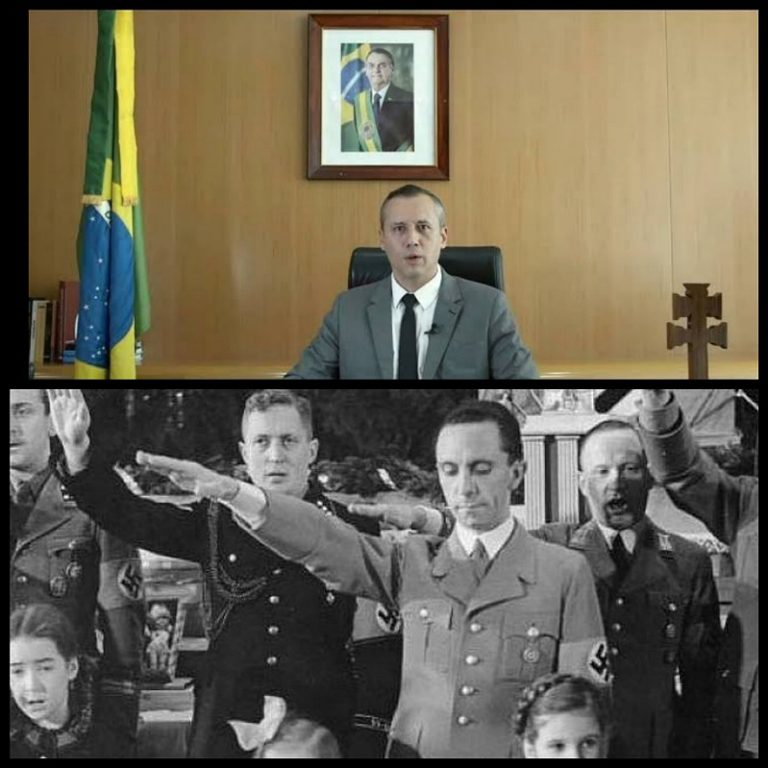 Roberto Alvim é demitido após discurso nazista - Disparada