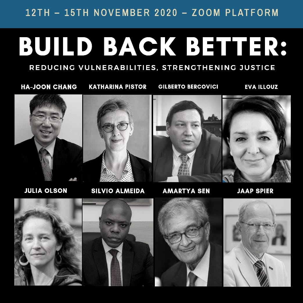 Conferência internacional "Build Back Better: Reducing Vulnerabilities ...