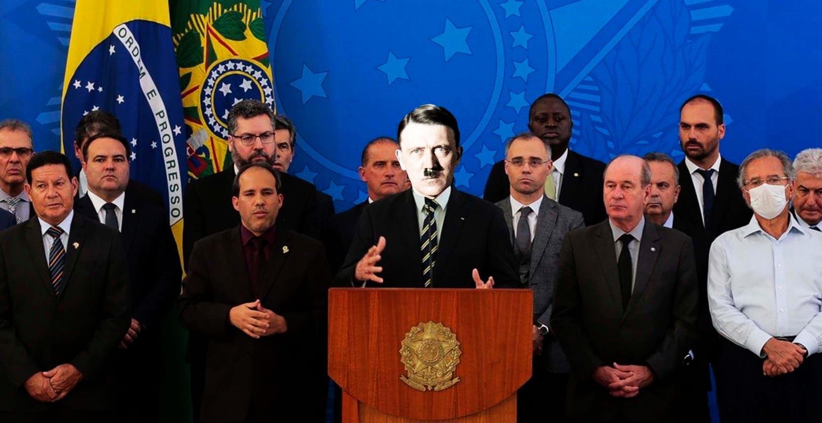 Como reagiriam certos personagens, caso Adolf Hitler presidisse o ...
