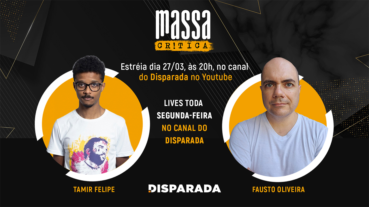 Vem aí Massa Crítica, o novo programa do Disparada - Disparada